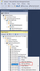 Management Studio Edit Top 200 Rows – Everyday SQL