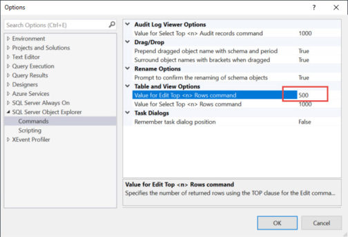 Management Studio Edit Top 200 Rows – Everyday SQL