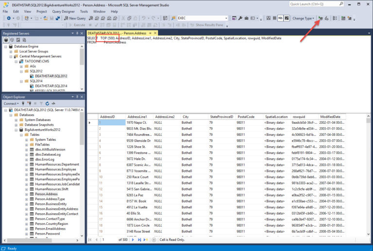 Management Studio Edit Top 200 Rows – Everyday SQL
