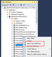 Management Studio Edit Top 200 Rows – Everyday SQL