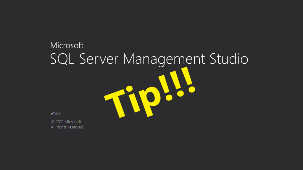 Management Studio Dark Theme Everyday SQL management-studio-dark-theme-everyday-sql