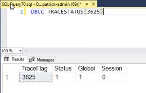 How to Test Trace Flag 3625 – Everyday SQL