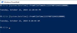 How to Convert FileTime to DateTime – Everyday SQL